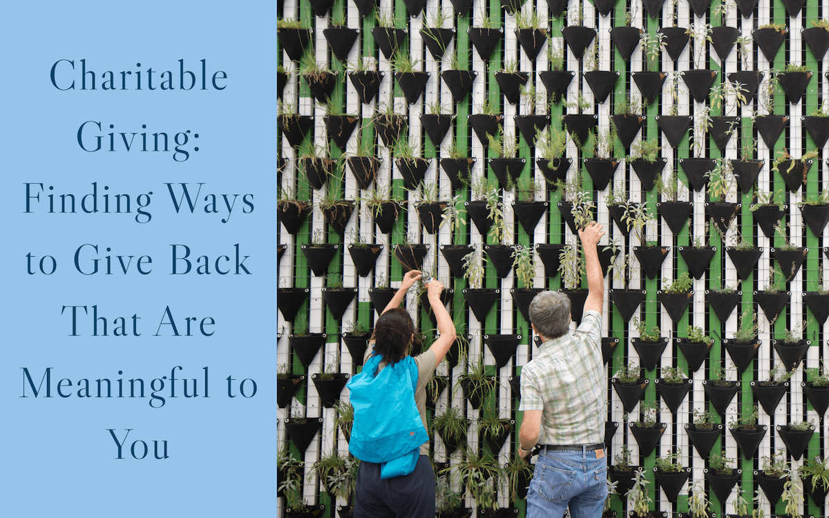 Different Options for Charitable Giving - Guiding Wealth